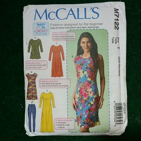 Other | M7122 Sewing Pattern Uncut | Poshmark